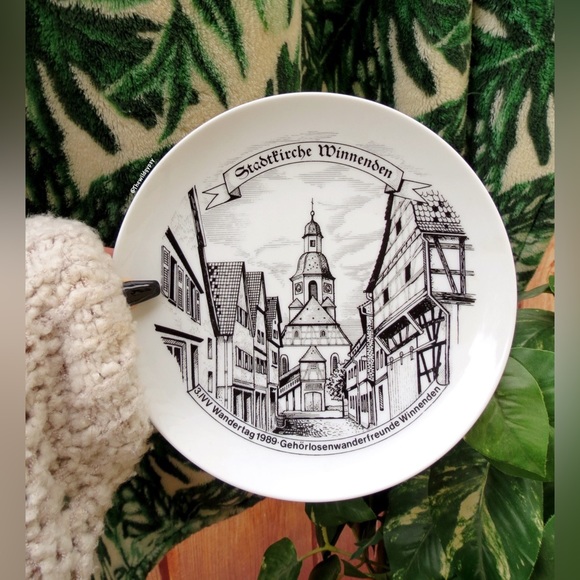 Vintage | Dining | 4 For 2 Vintage 989 German Collector Plate | Poshmark